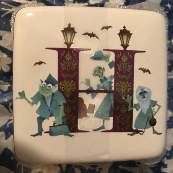 Disney | Accents | Disney Abc Letters Haunted Mansion Trinket Box ...